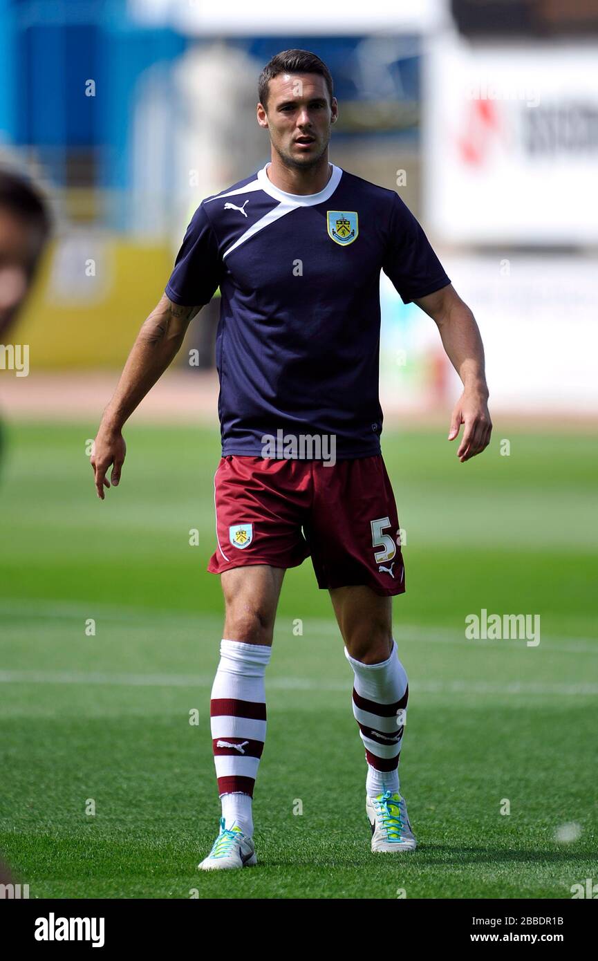 Jason Shackell, Burnley FC Stock Photo - Alamy