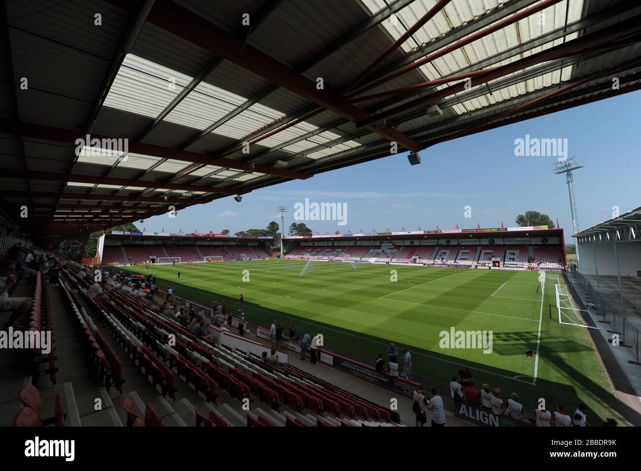 A general view of Dean Court Stock Photo - Alamy