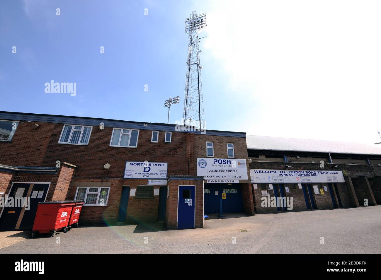 Peterborough united london road view hi-res stock photography and ...