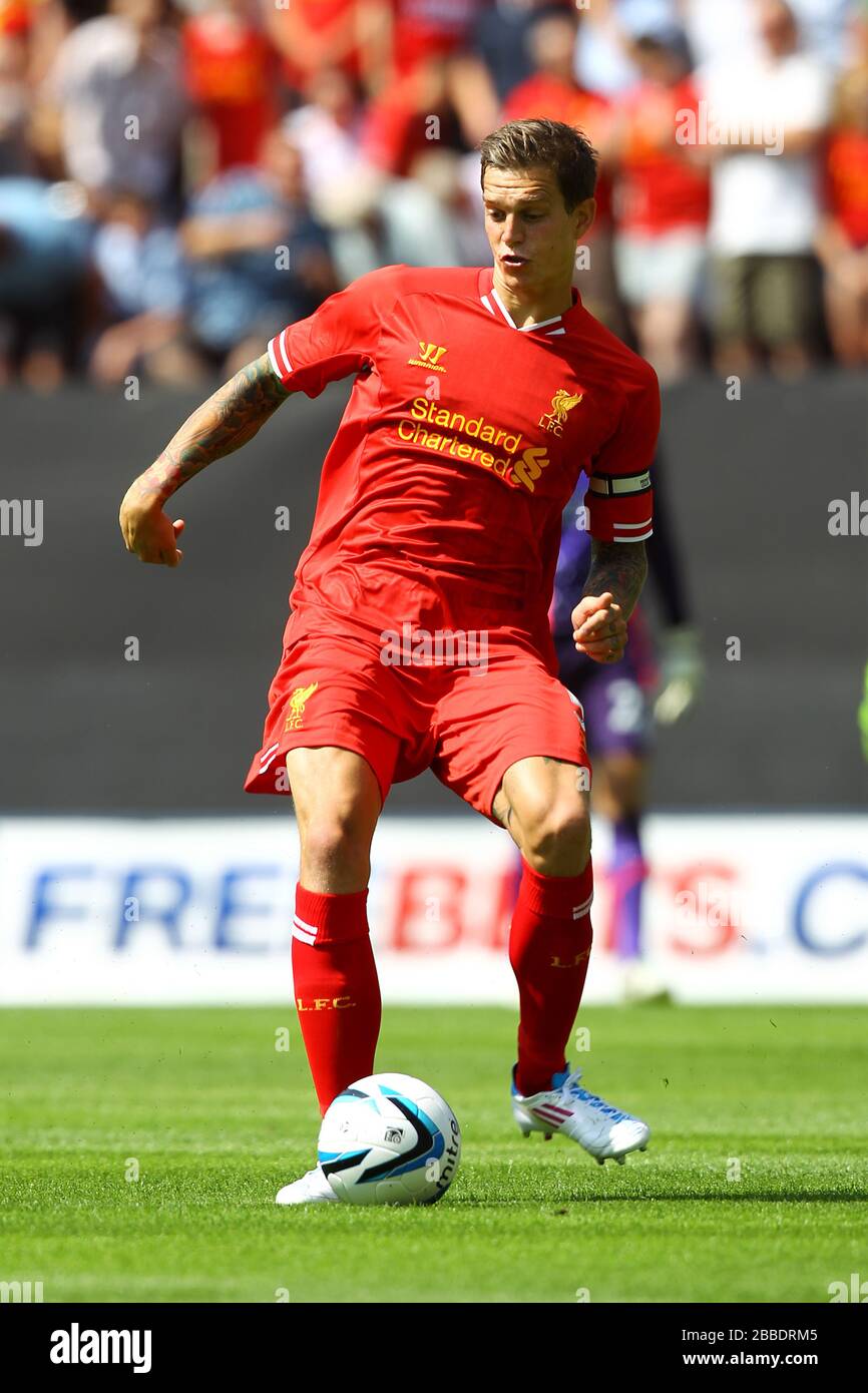 Daniel Agger, Liverpool Stock Photo - Alamy