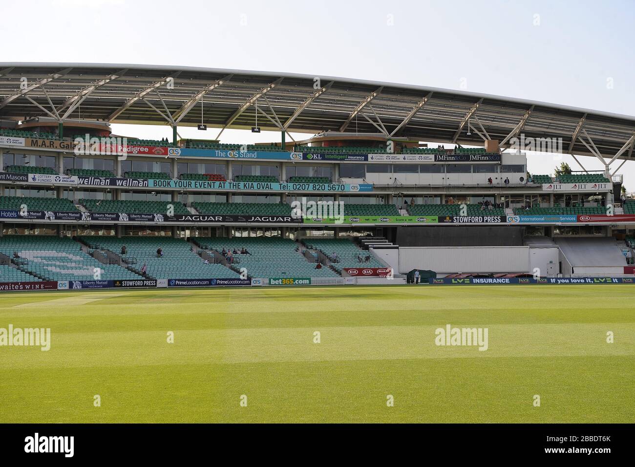 General view of The Kia Oval Stock Photo - Alamy
