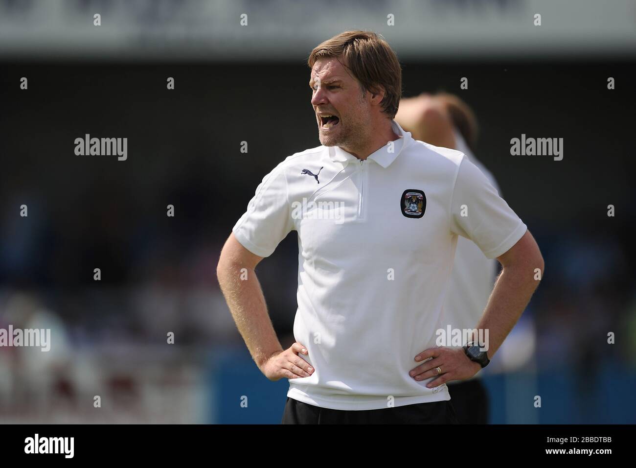 Steven Pressley, Coventry City manager Stock Photo - Alamy