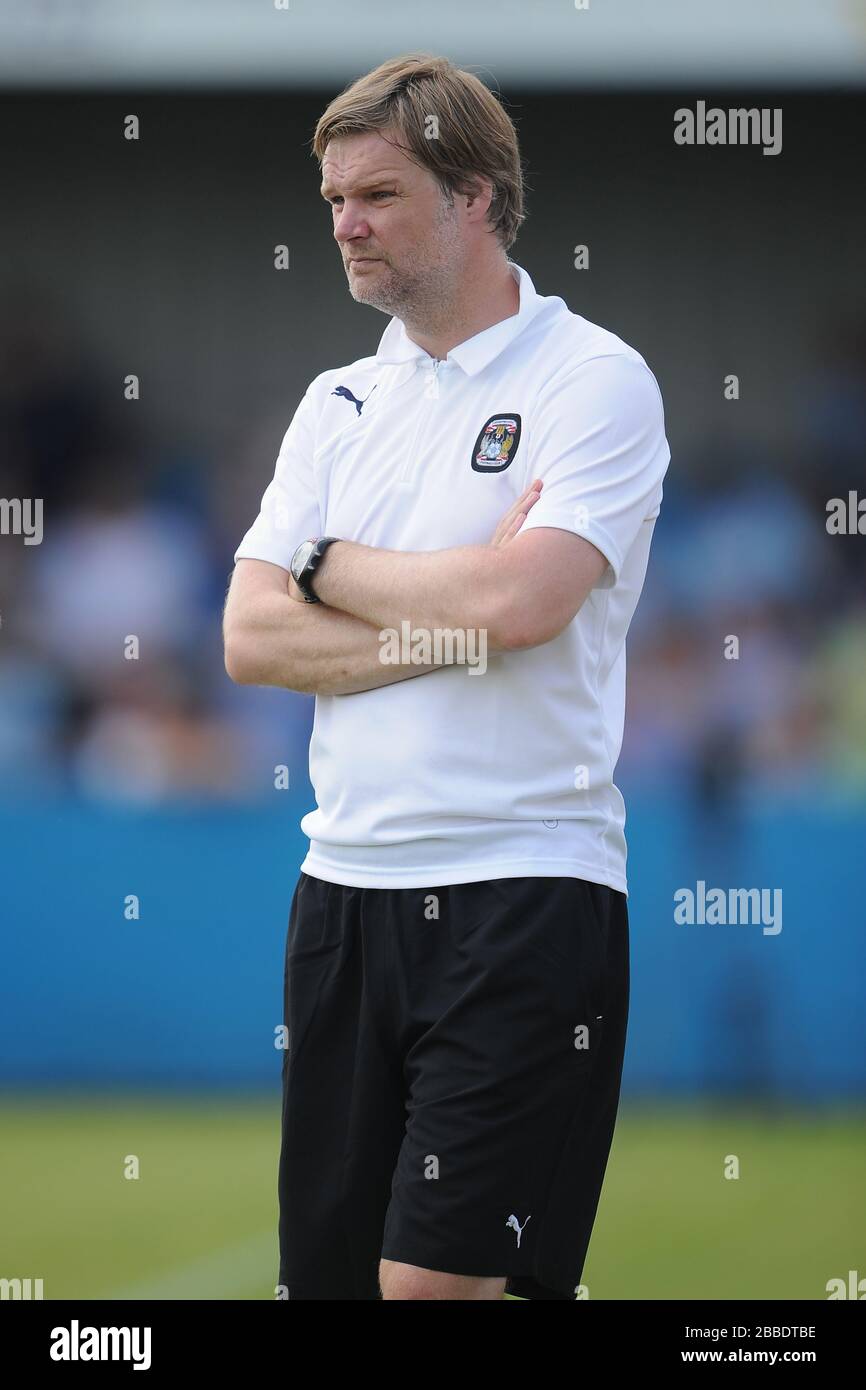 Steven Pressley, Coventry City manager Stock Photo - Alamy