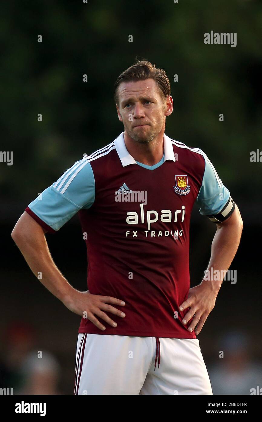 Captain Kevin Nolan, West Ham United Stock Photo - Alamy