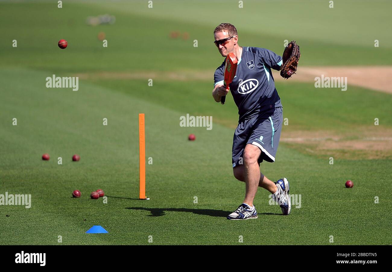 Surrey's Second XI Coach Ali Brown Stock Photo - Alamy