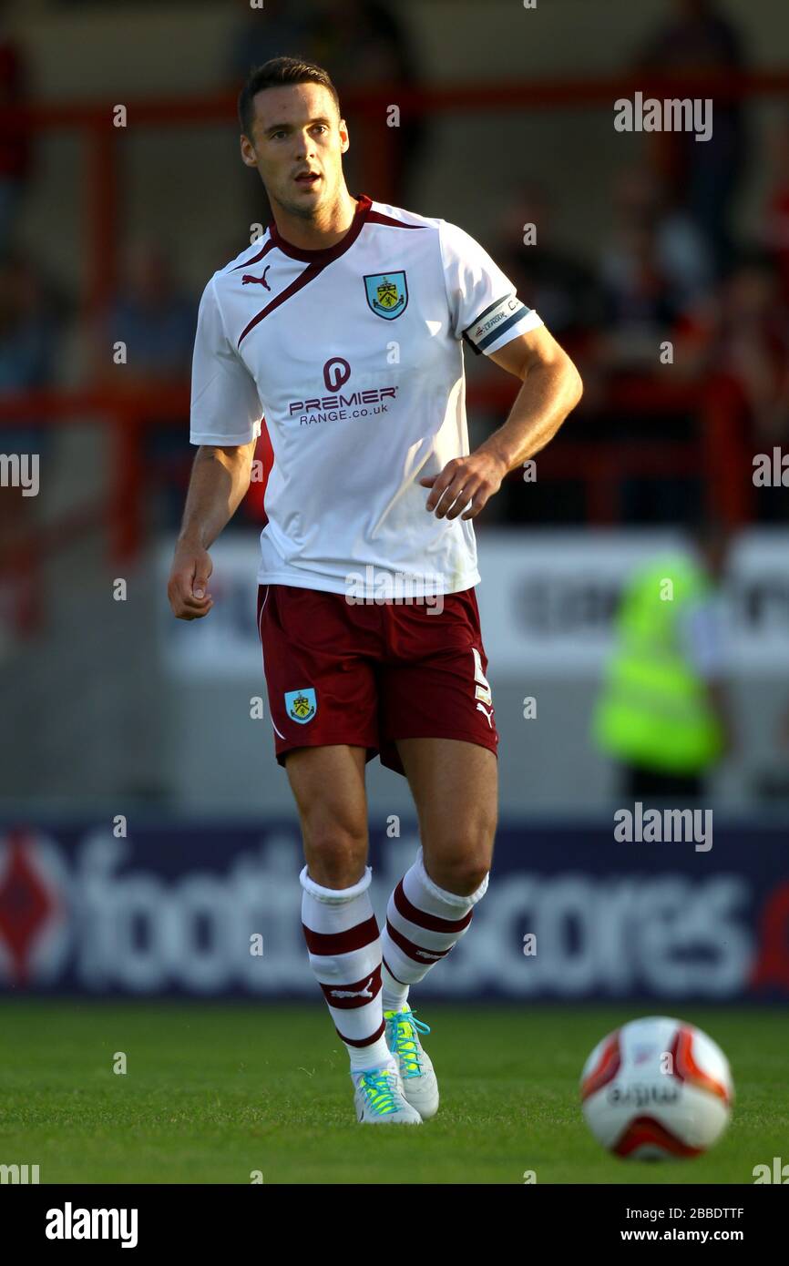 Jason Shackell, Burnley Stock Photo - Alamy