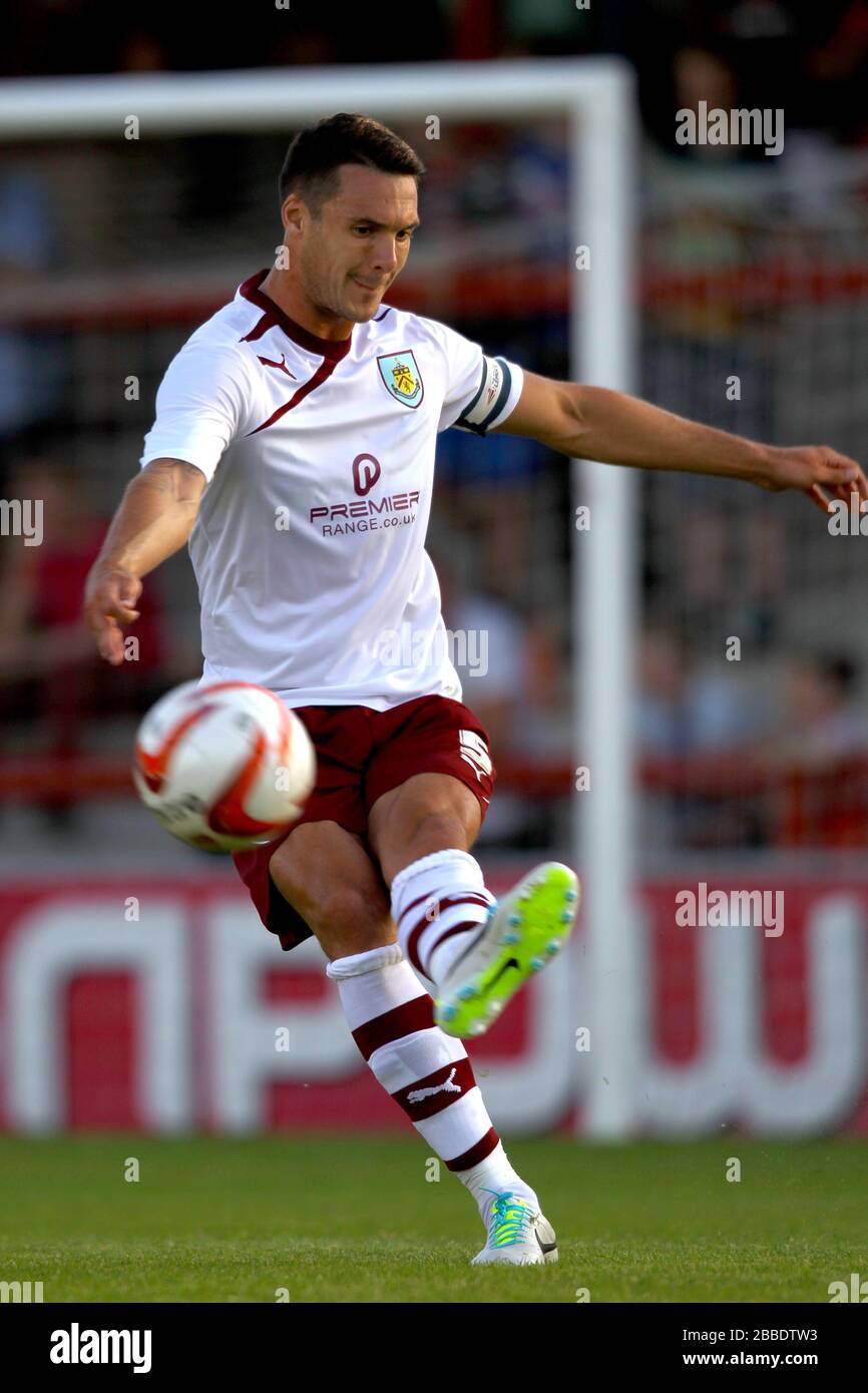 Jason Shackell, Burnley Stock Photo - Alamy