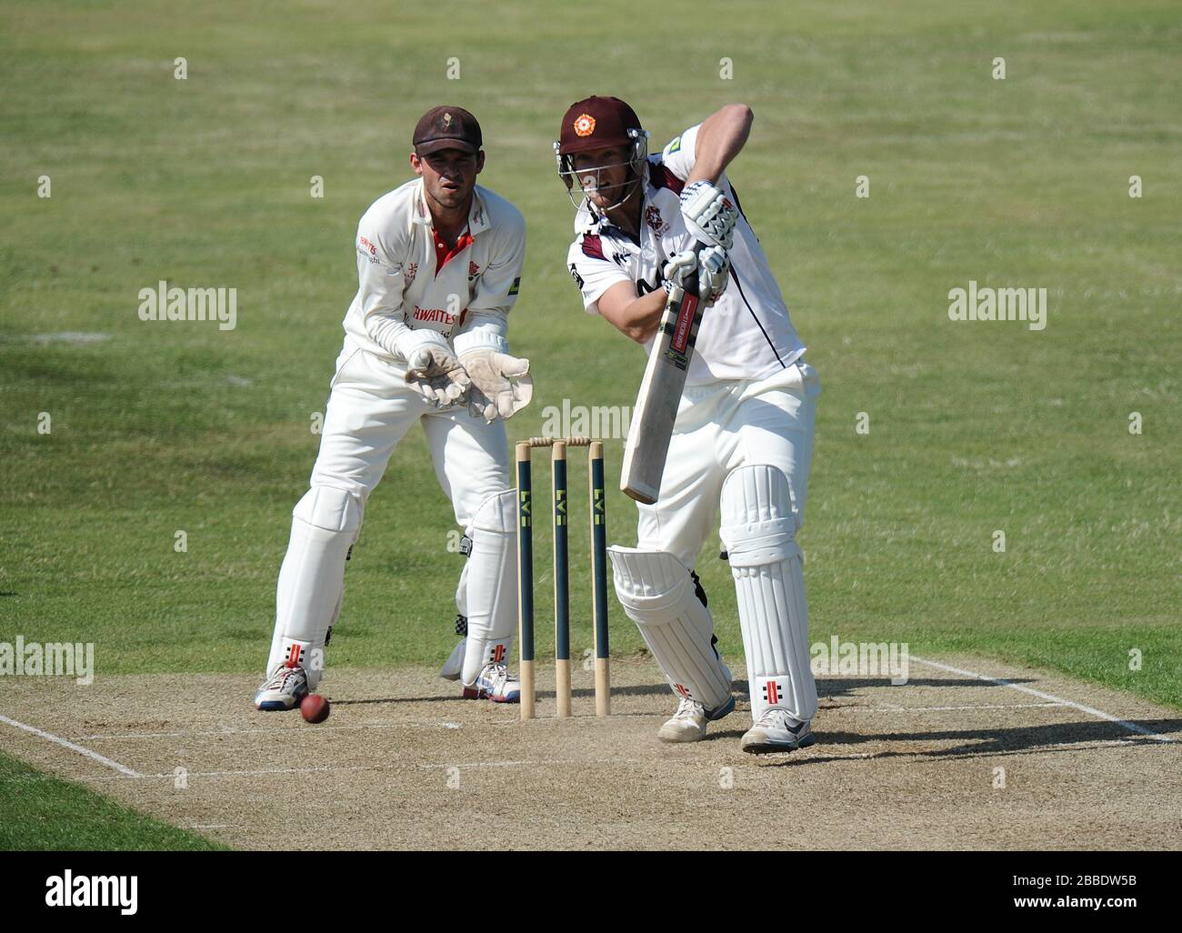 Northamptonshire's Cameron White Stock Photo - Alamy