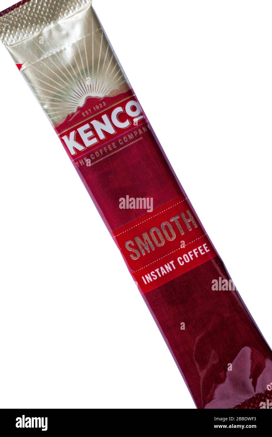 Sachet of kenco smooth instant coffee hi-res stock photography and ...