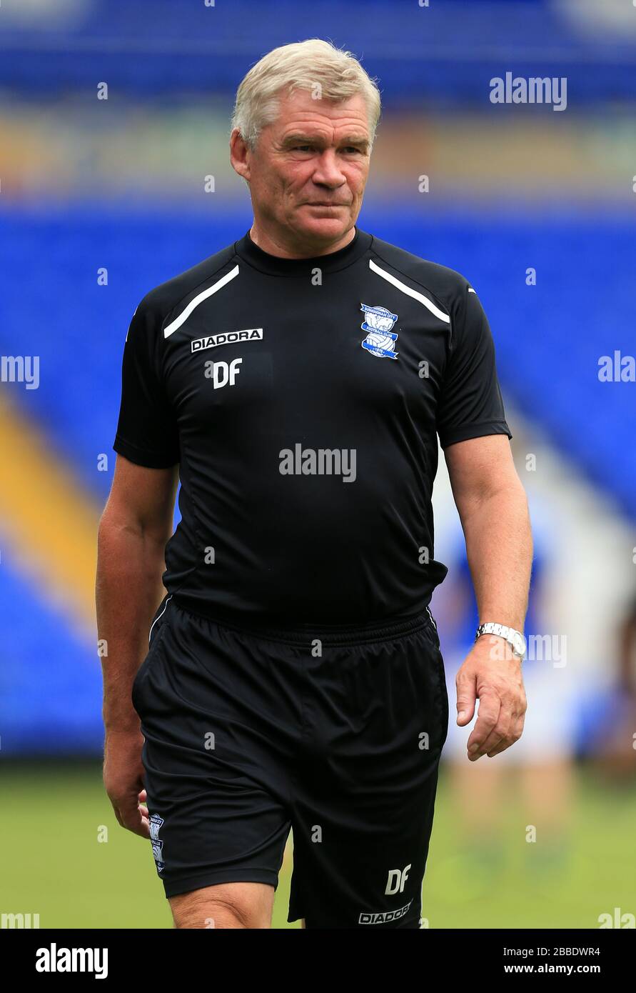 Birmingham city first team coach derek fazackerley hi-res stock ...