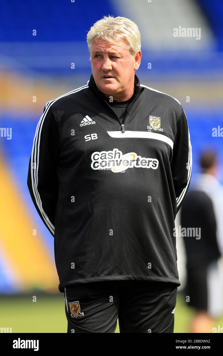 Steve Bruce, Hull City manager Stock Photo - Alamy