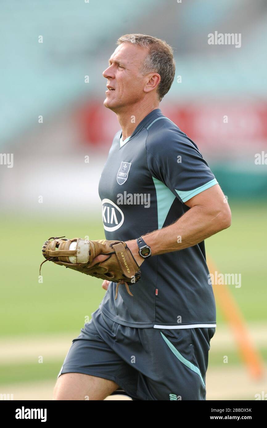 Surrey coach Alec Stewart Stock Photo - Alamy