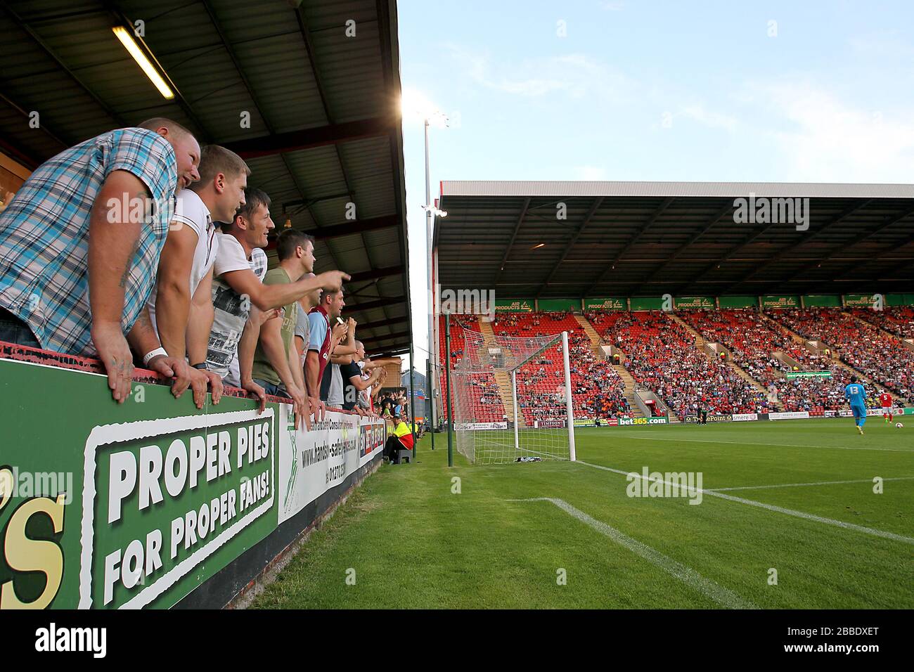 General view of The Alexandra Stadium in Crewe Stock Photo - Alamy