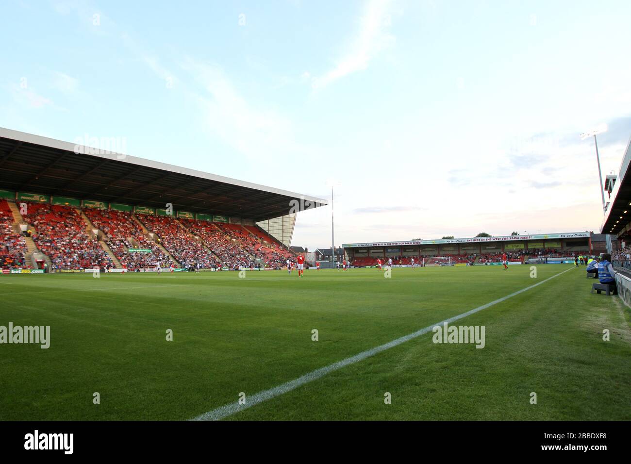 General view of The Alexandra Stadium in Crewe Stock Photo - Alamy
