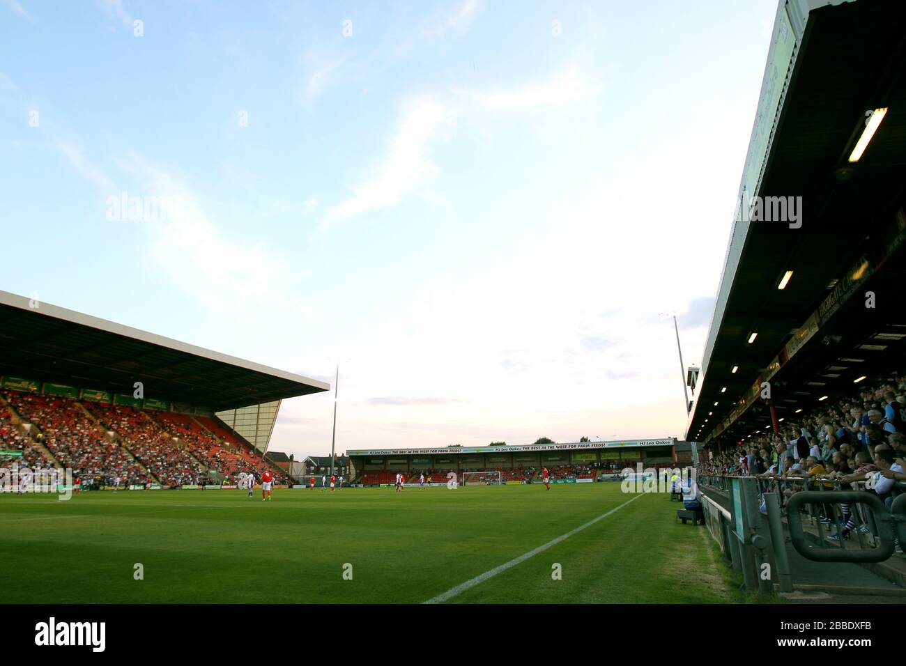 General view of The Alexandra Stadium in Crewe Stock Photo - Alamy