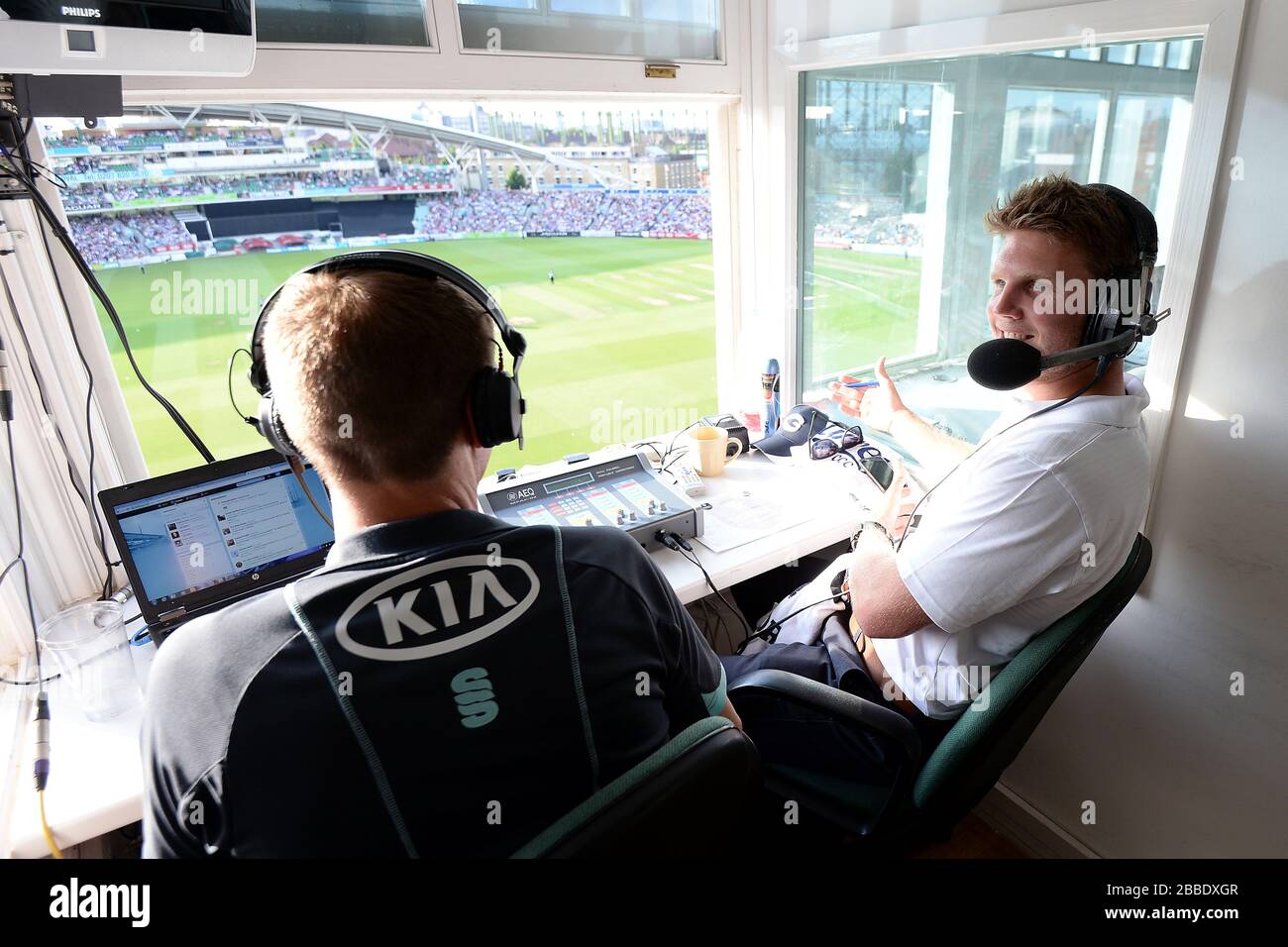 Football Commentary Box