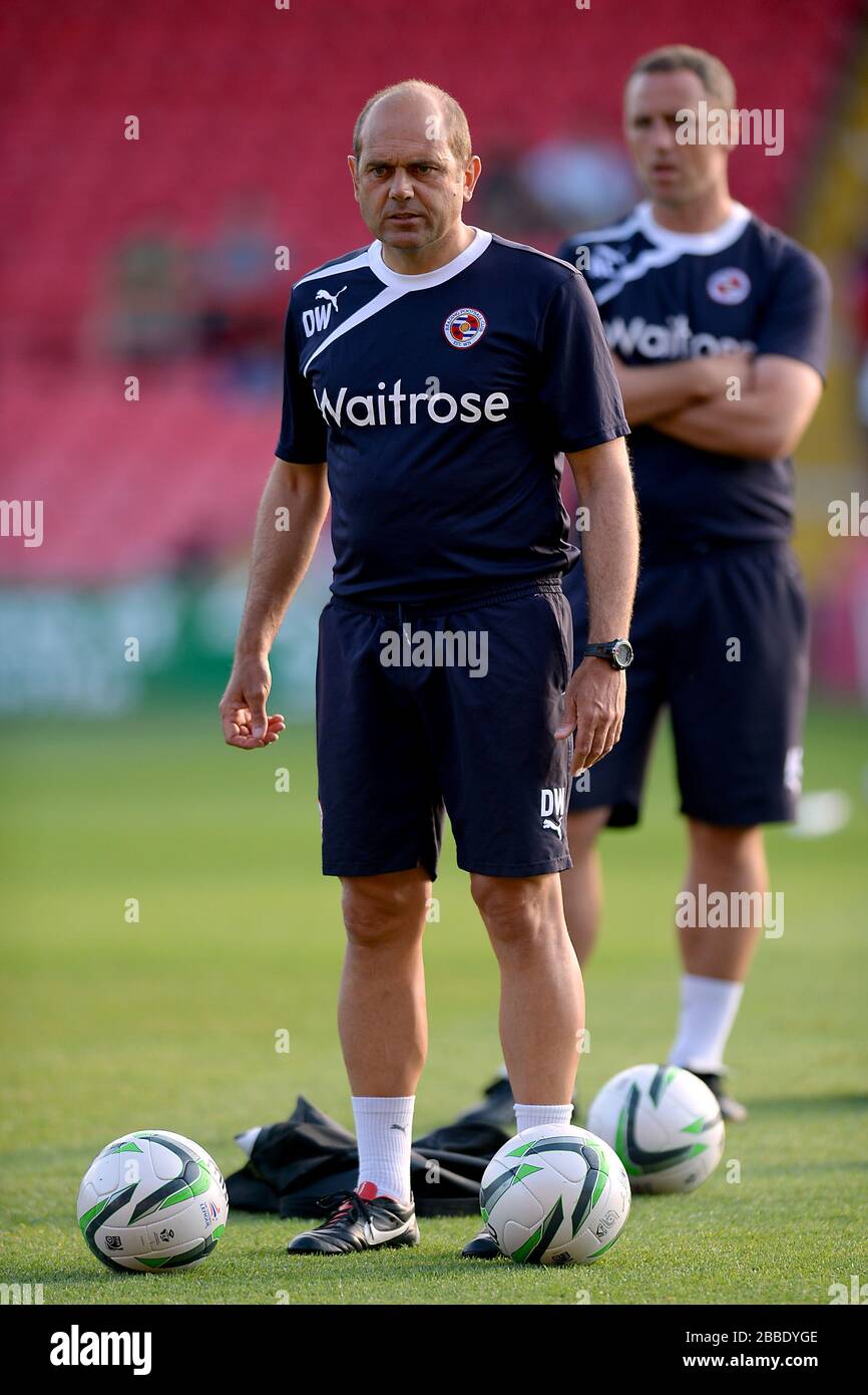 Reading First Team Coach Dean Watkins Stock Photo - Alamy