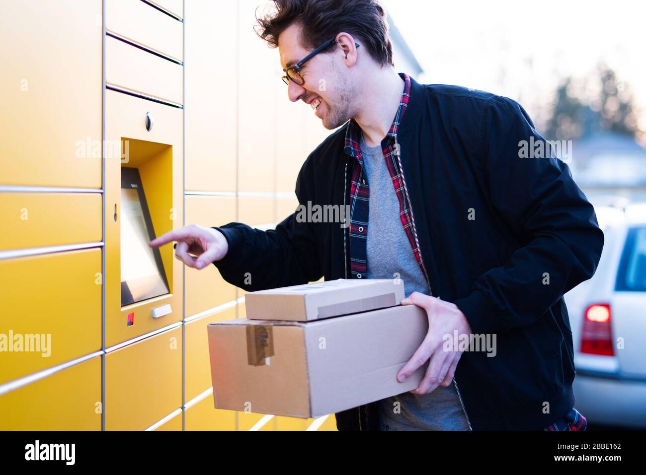 Pick up point deliver hi-res stock photography and images - Alamy