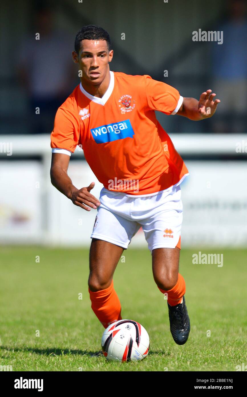 Tom Ince, Blackpool Stock Photo - Alamy
