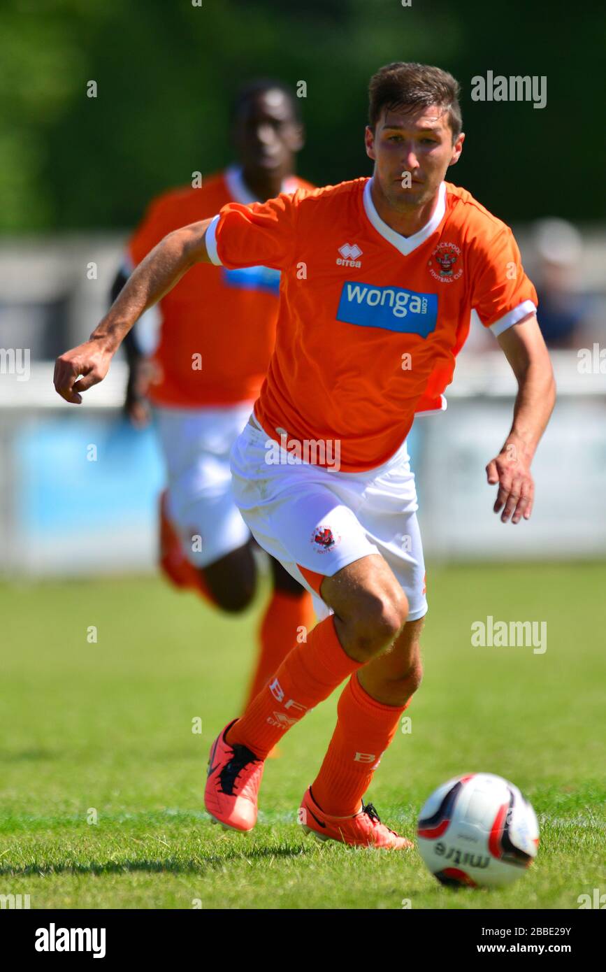 Craig Cathcart, Blackpool Stock Photo - Alamy