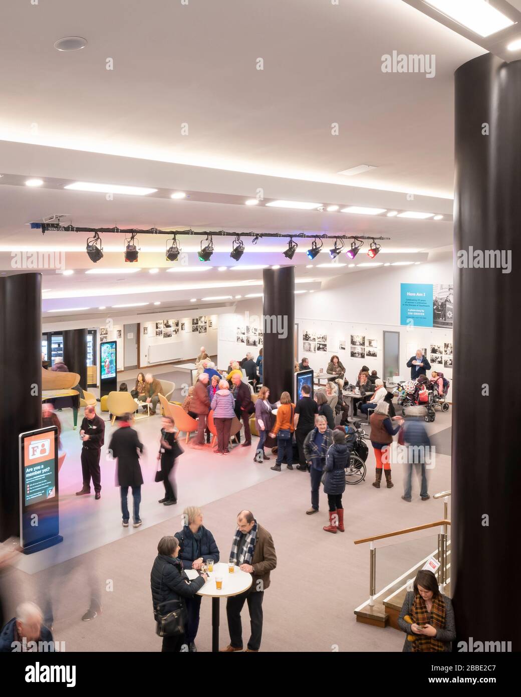 The Arnhem Foyer. Fairfield Halls, Croydon, United Kingdom. Architect ...