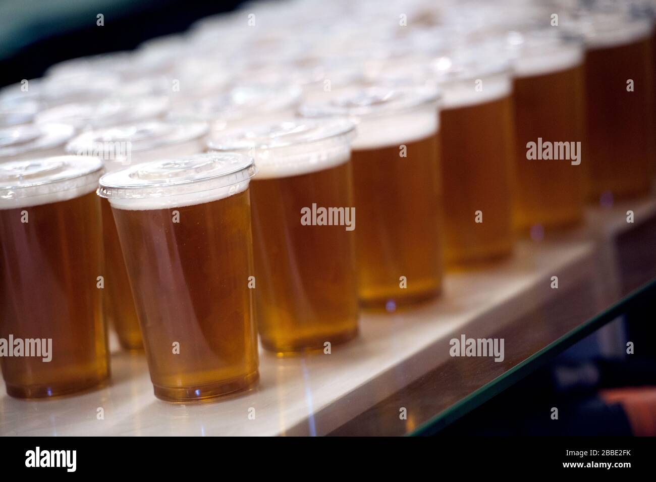 Pint lager beer lid lids ampics hi-res stock photography and images - Alamy
