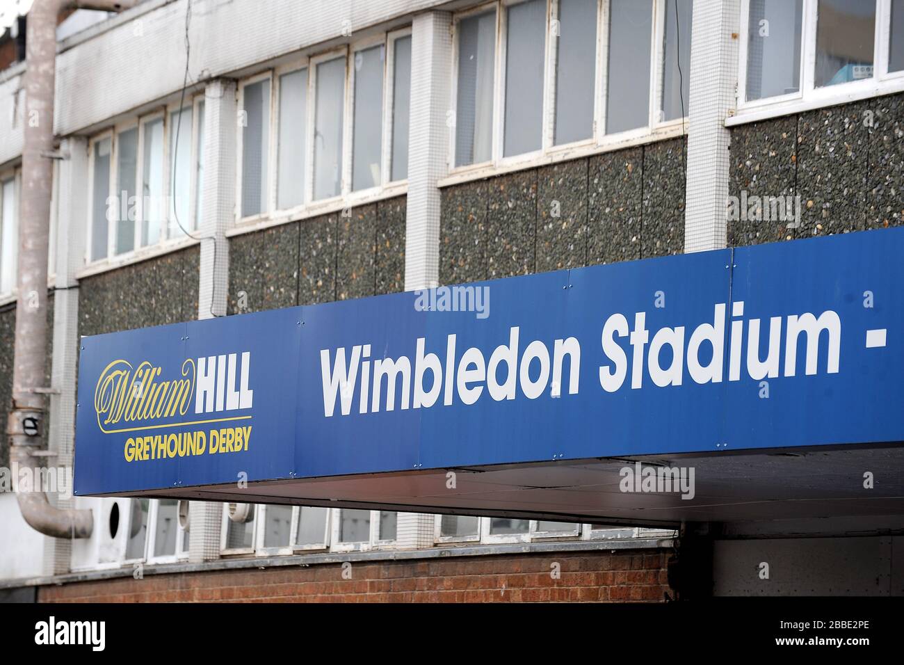 General view of the outside of Wimbledon Stadium Stock Photo - Alamy