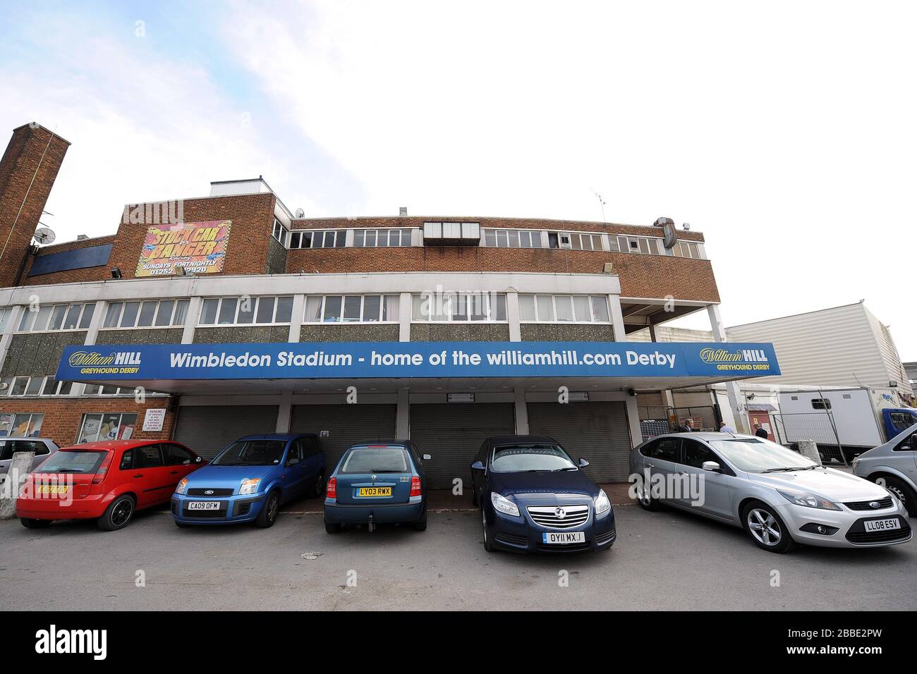 General view of the outside of Wimbledon Stadium Stock Photo - Alamy