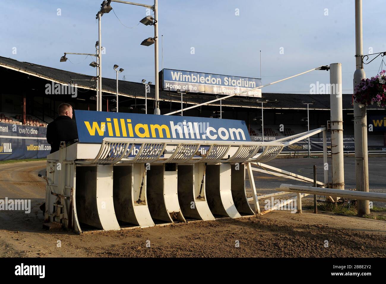 William hill branded starting gates hi-res stock photography and images ...