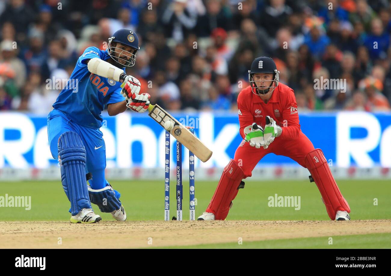 Indias shikhar dhawan hi-res stock photography and images - Alamy