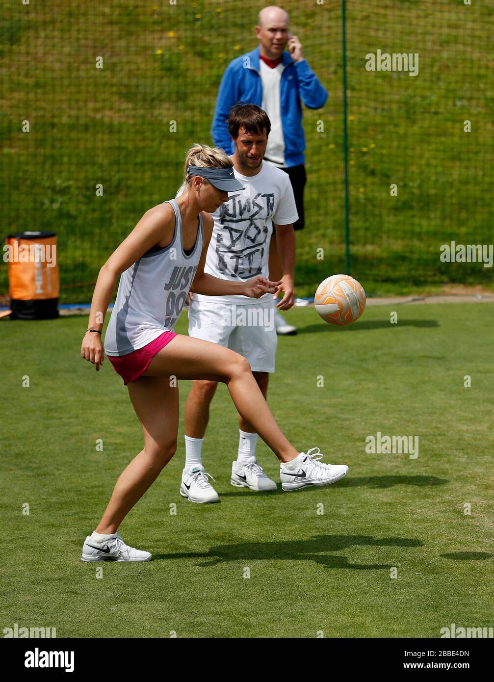 Maria sharapova practice hi-res stock photography and images - Alamy