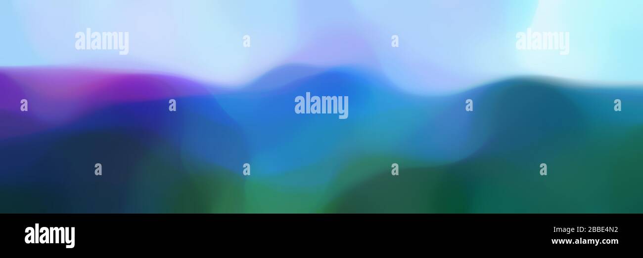 smooth horizontal header background graphic with teal blue, light blue ...