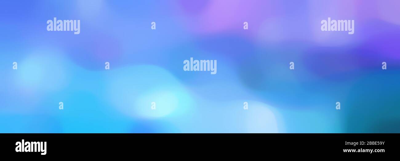 blurred horizontal header background texture with corn flower blue ...