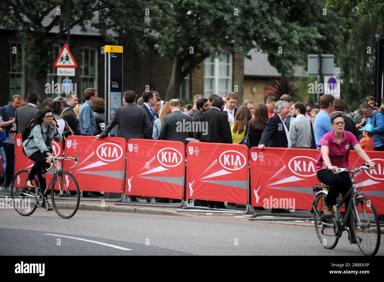 Kia branding at the kia oval hi-res stock photography and images - Alamy