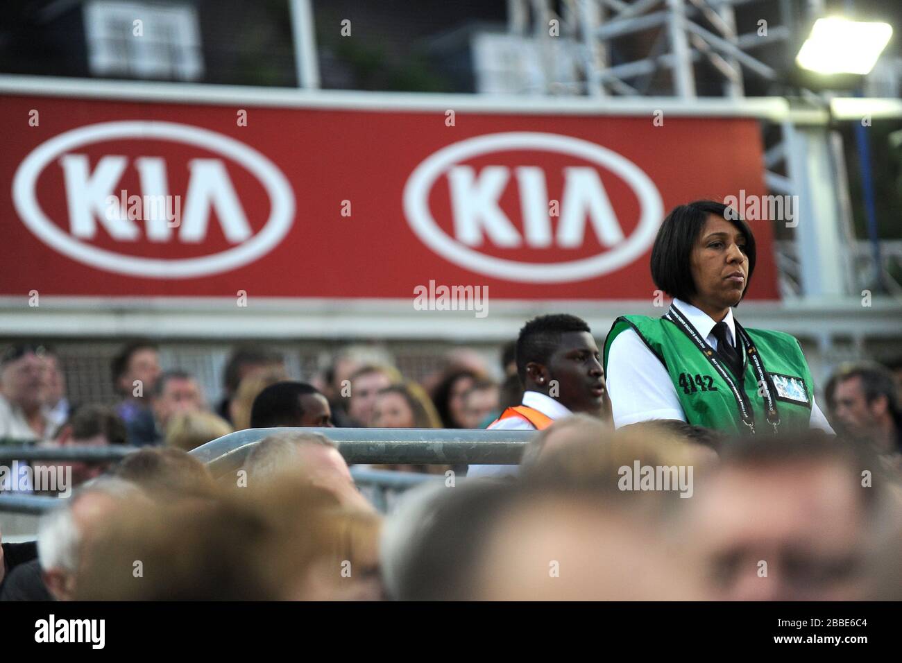 Steward on duty hi-res stock photography and images - Alamy