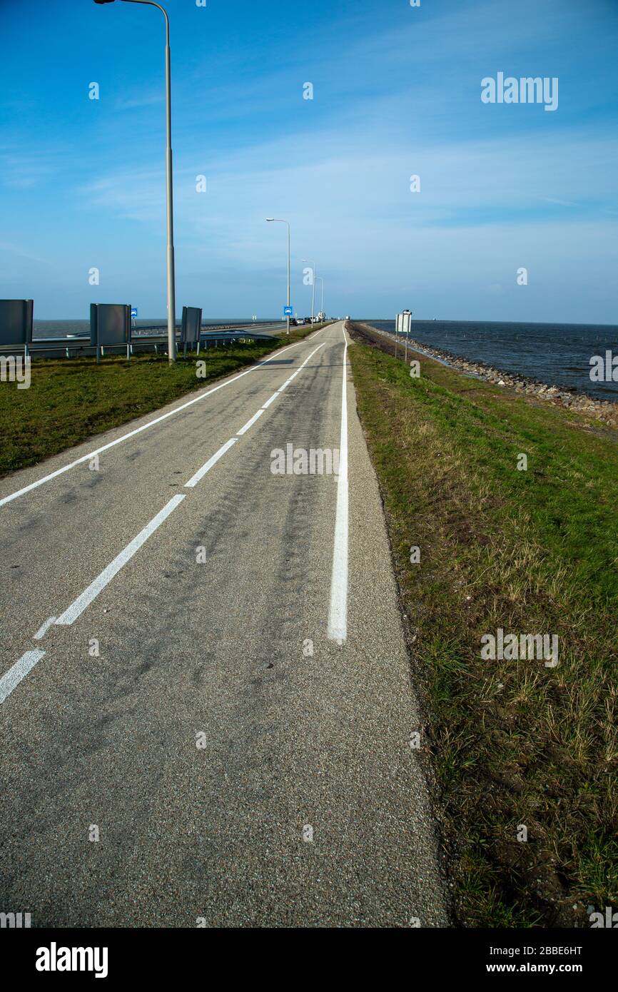 The Houtribdijk is a dam in the Netherlands, built between 1963 and ...
