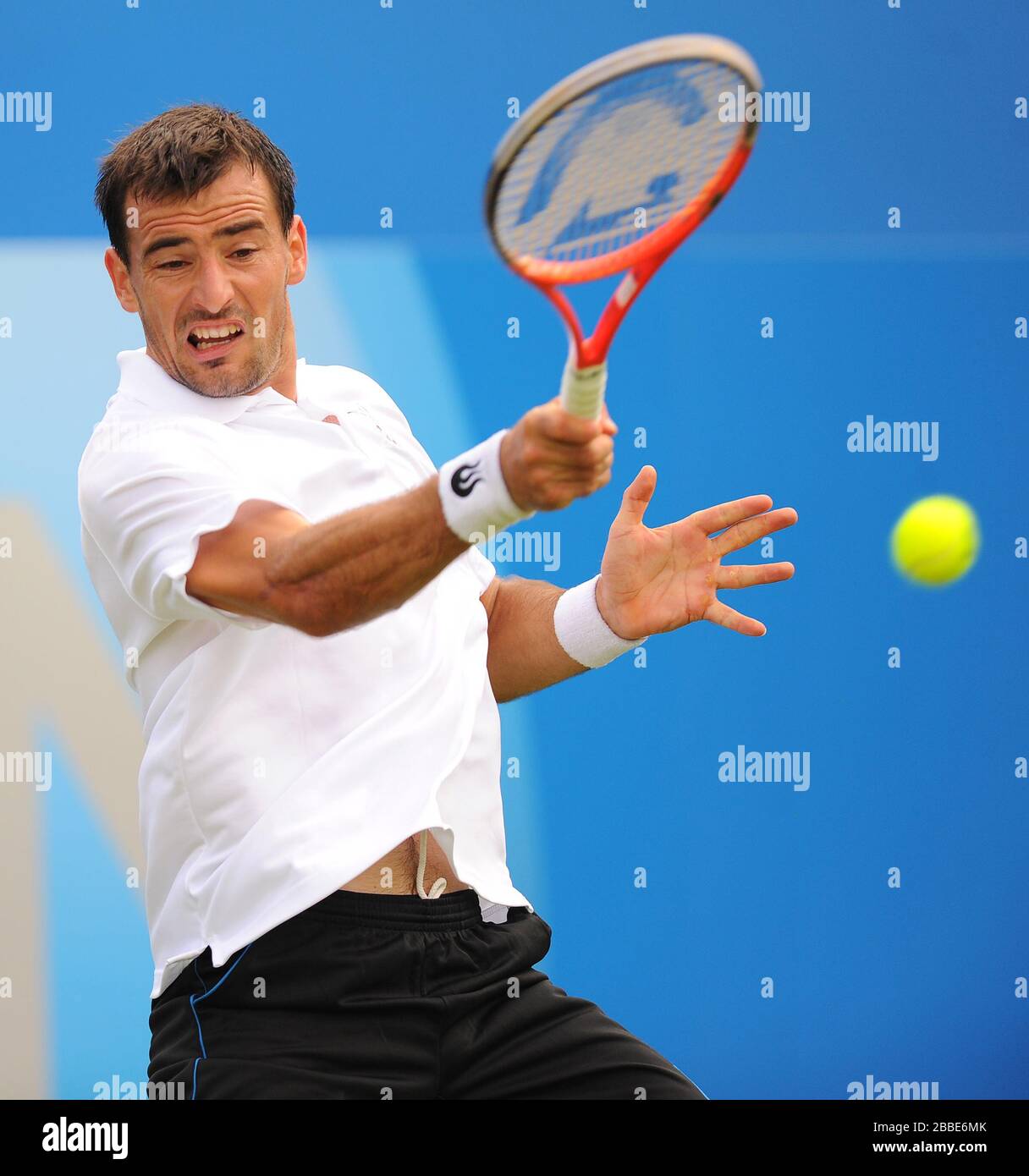 Croatia's Ivan Dodig on day one of the AEGON Championships at The Queen ...