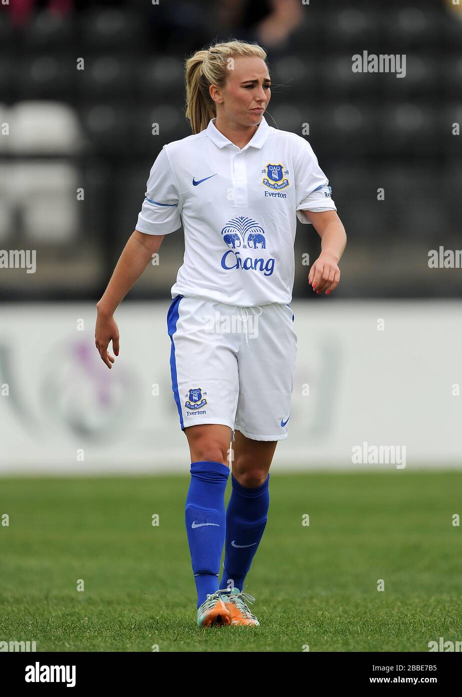 Toni Duggan, Everton Ladies Stock Photo - Alamy