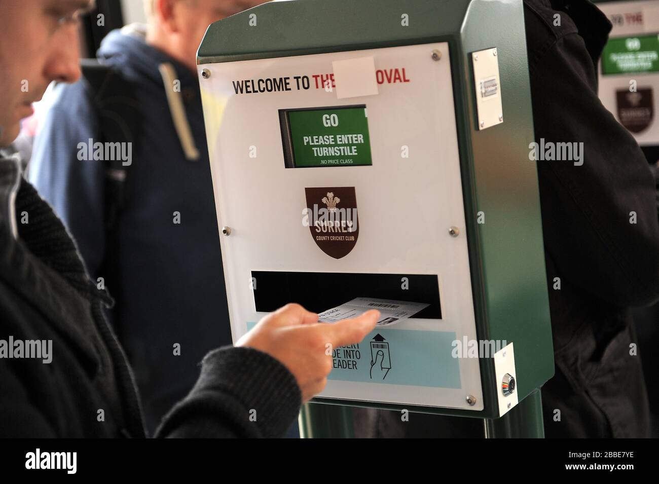 Ticket scanners hi-res stock photography and images - Alamy