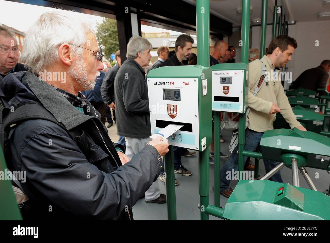 Ticket scanners hi-res stock photography and images - Alamy