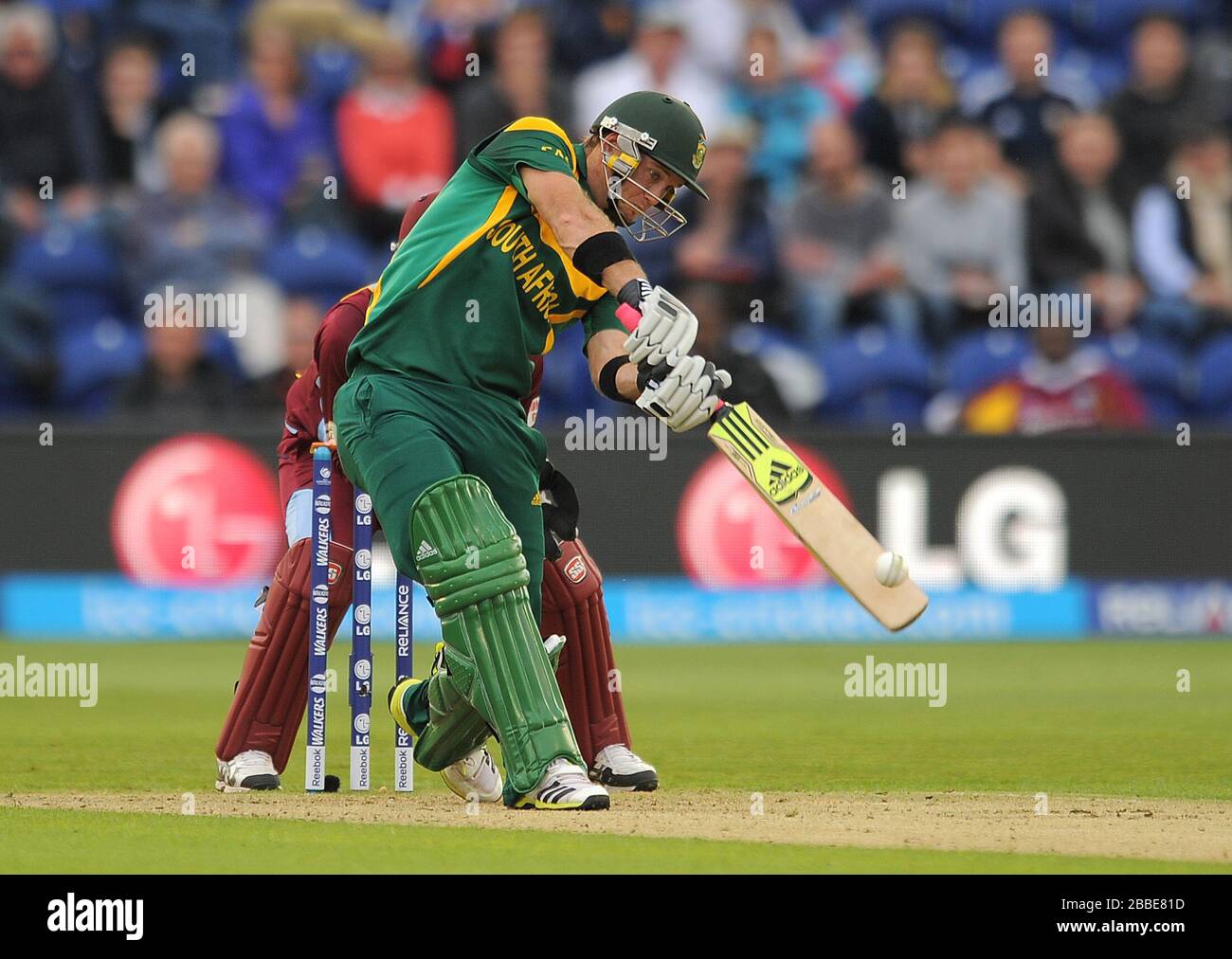 South Africa's Colin Ingram bats Stock Photo - Alamy