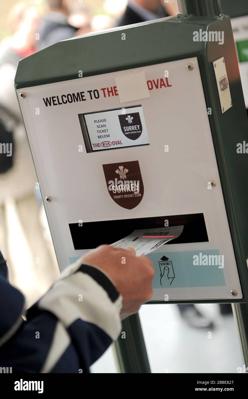 Ticket scanners hi-res stock photography and images - Alamy