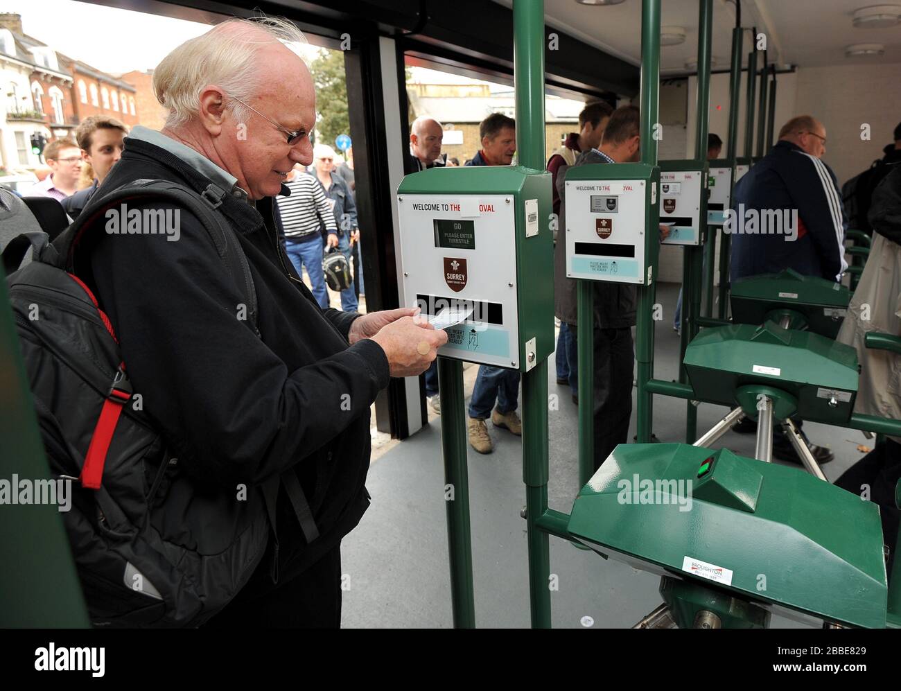 Ticket scanners hi-res stock photography and images - Alamy
