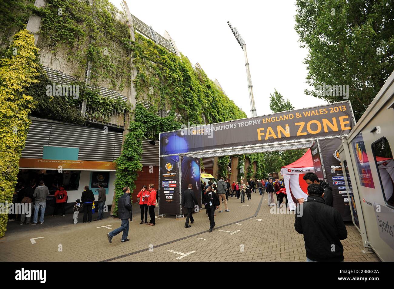 The Fan Zone at the Kia Oval Stock Photo - Alamy