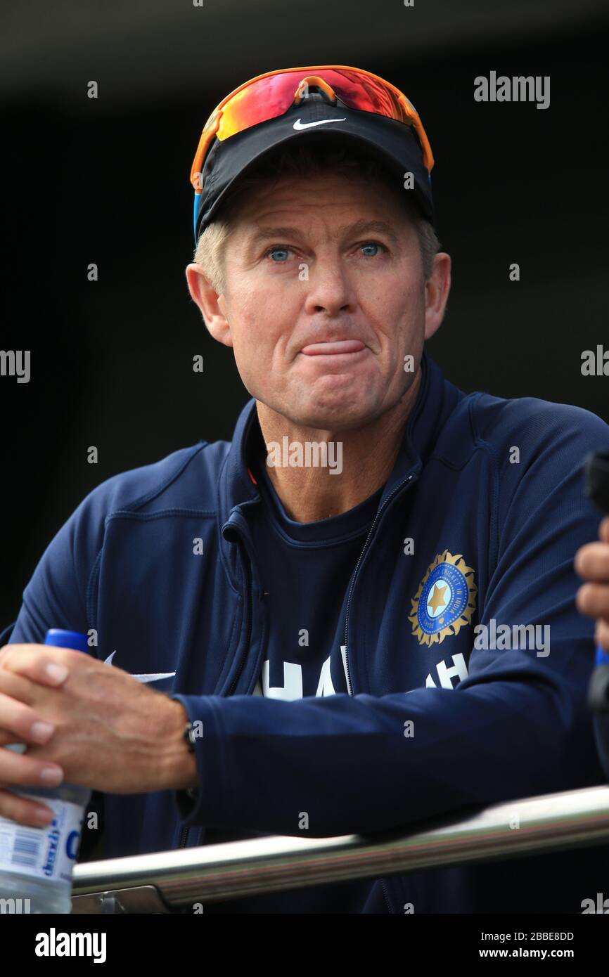 Indias fielding coach trevor penney hi-res stock photography and images - Alamy