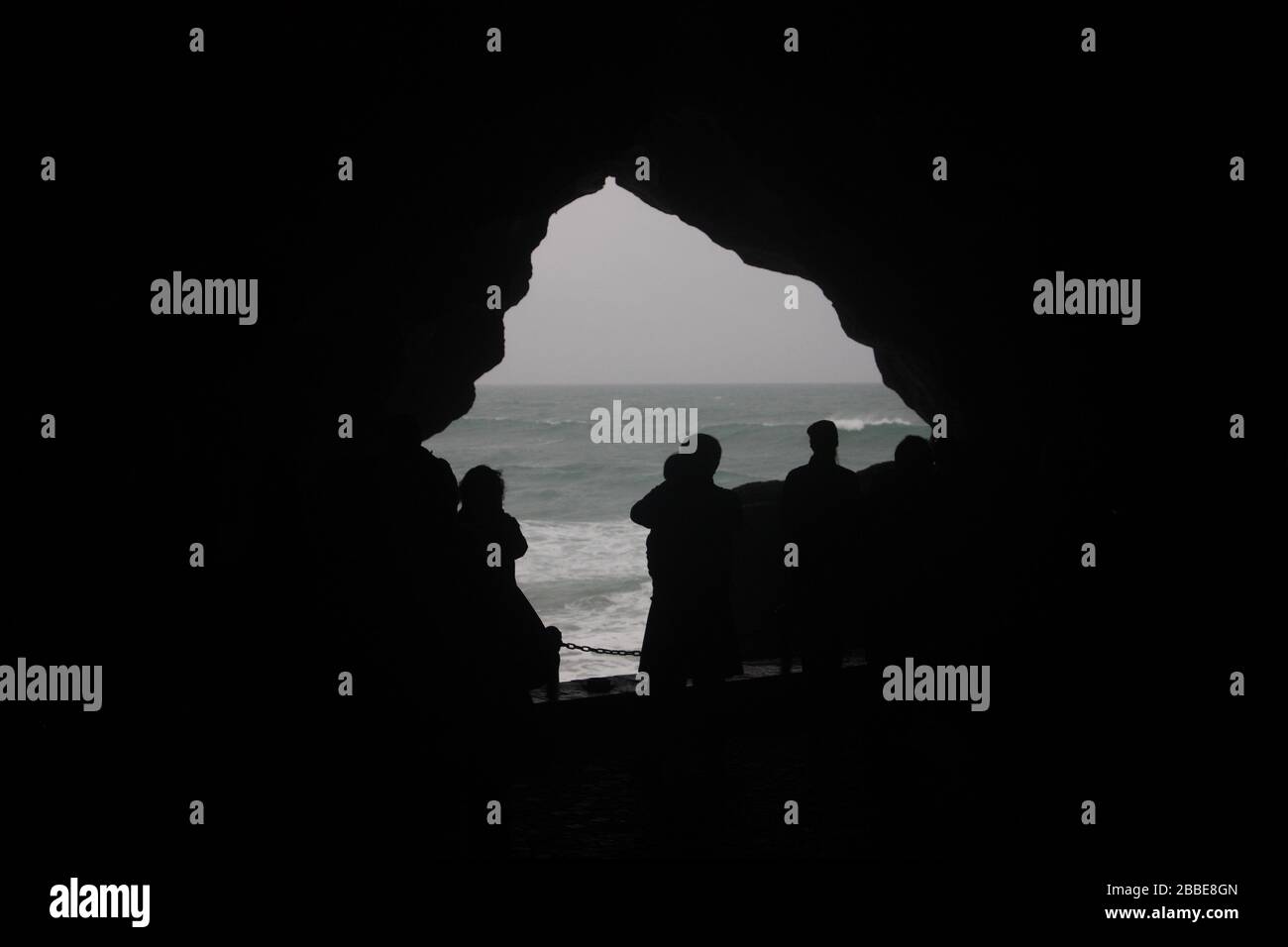 "Map of Africa", an opening in the Caves of Hercules, Cape Spartel ...