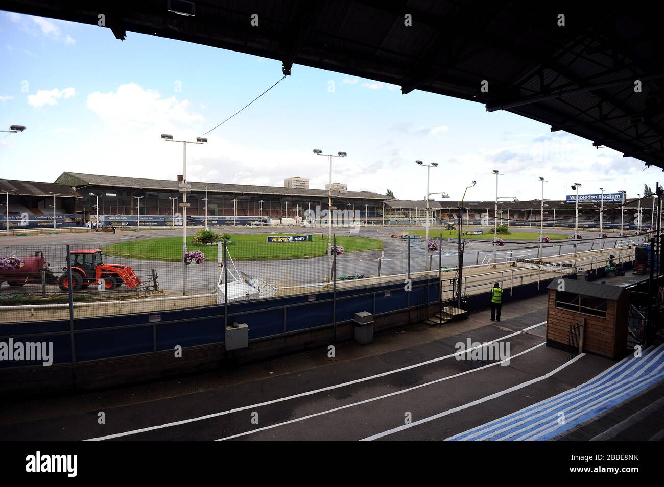 General view from the stands at Wimbledon Stadium Stock Photo - Alamy
