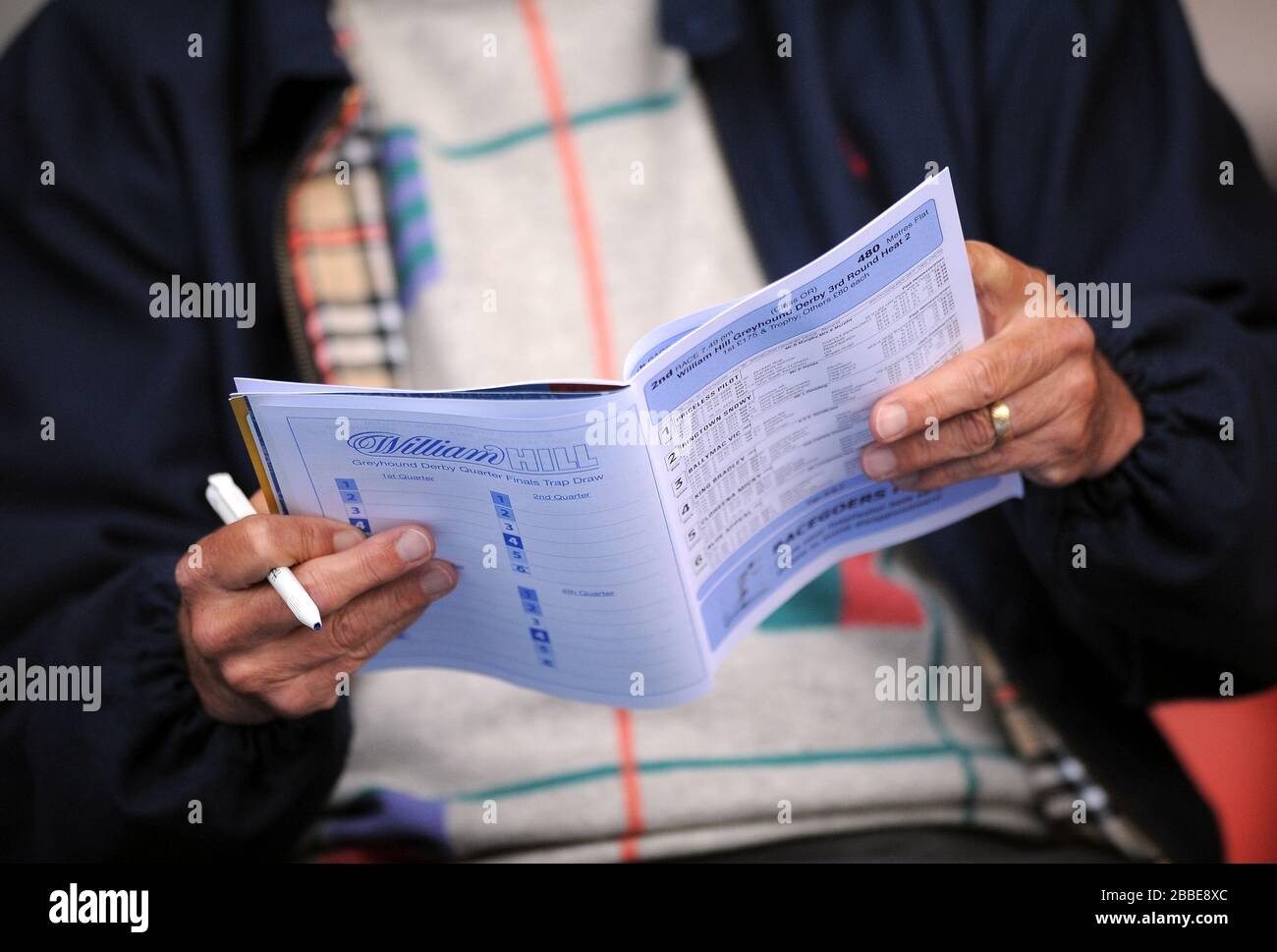 Programme race card ampics hi-res stock photography and images - Alamy