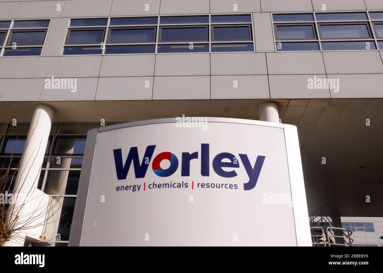 The Hague, Netherlands 18 february 2020; Worley headquarters in The ...