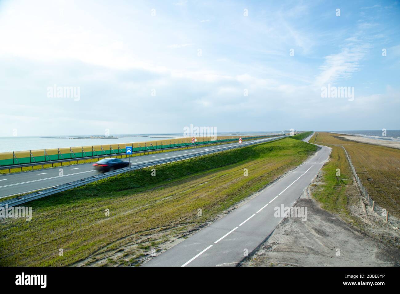 The Houtribdijk is a dam in the Netherlands, built between 1963 and ...